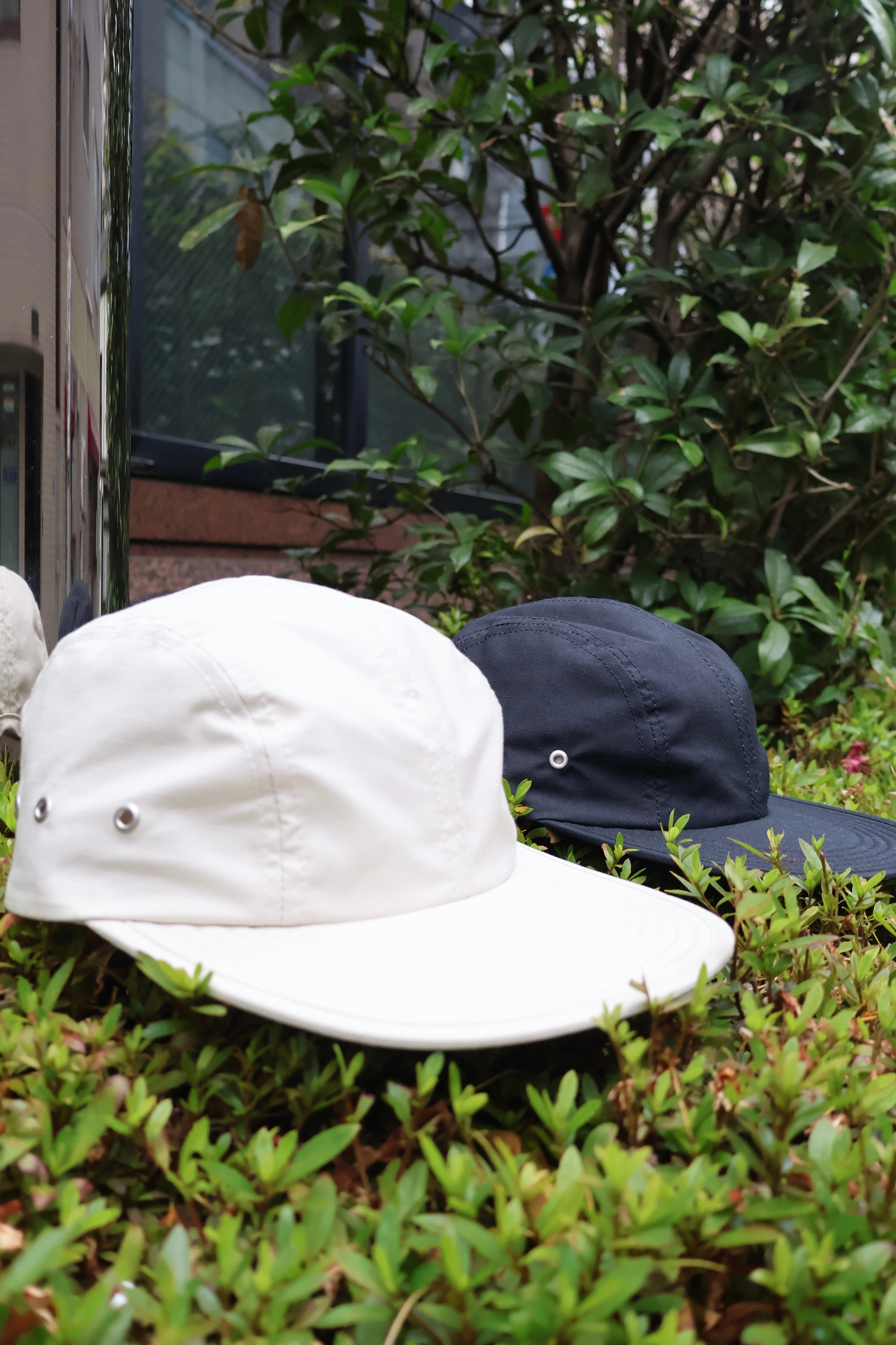 [ BLINK ] COTTON-SHELL 4-PANEL CAP – In part